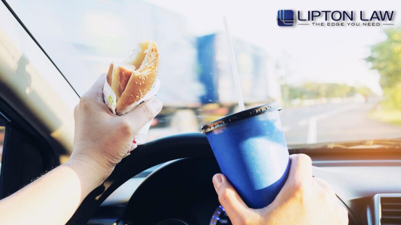What Are Manual Distractions When Driving? | Lipton Law
