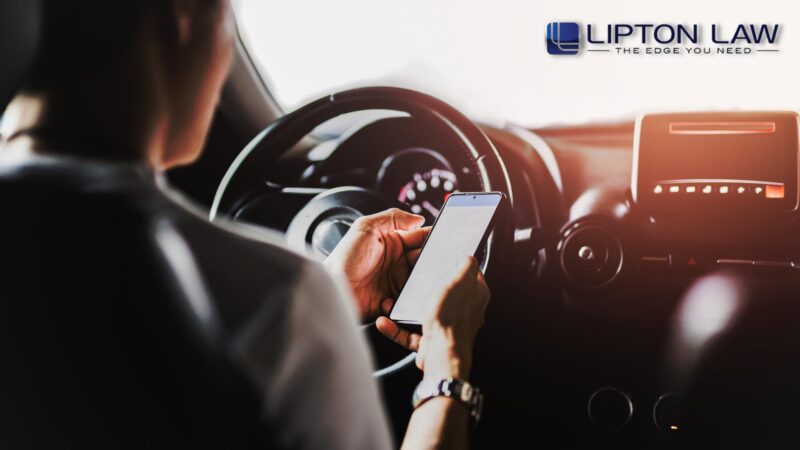 What Are Manual Distractions When Driving? | Lipton Law